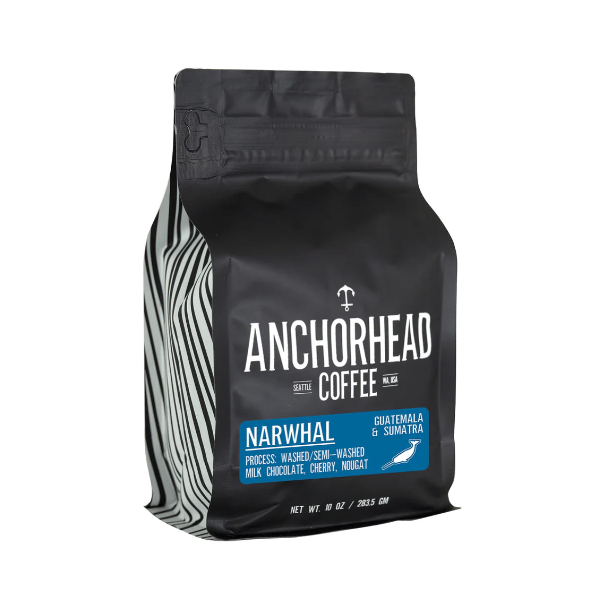 Anchorhead Coffee - Narwhal Blend Whole Bean Coffee | Seattle Coffee Gear
