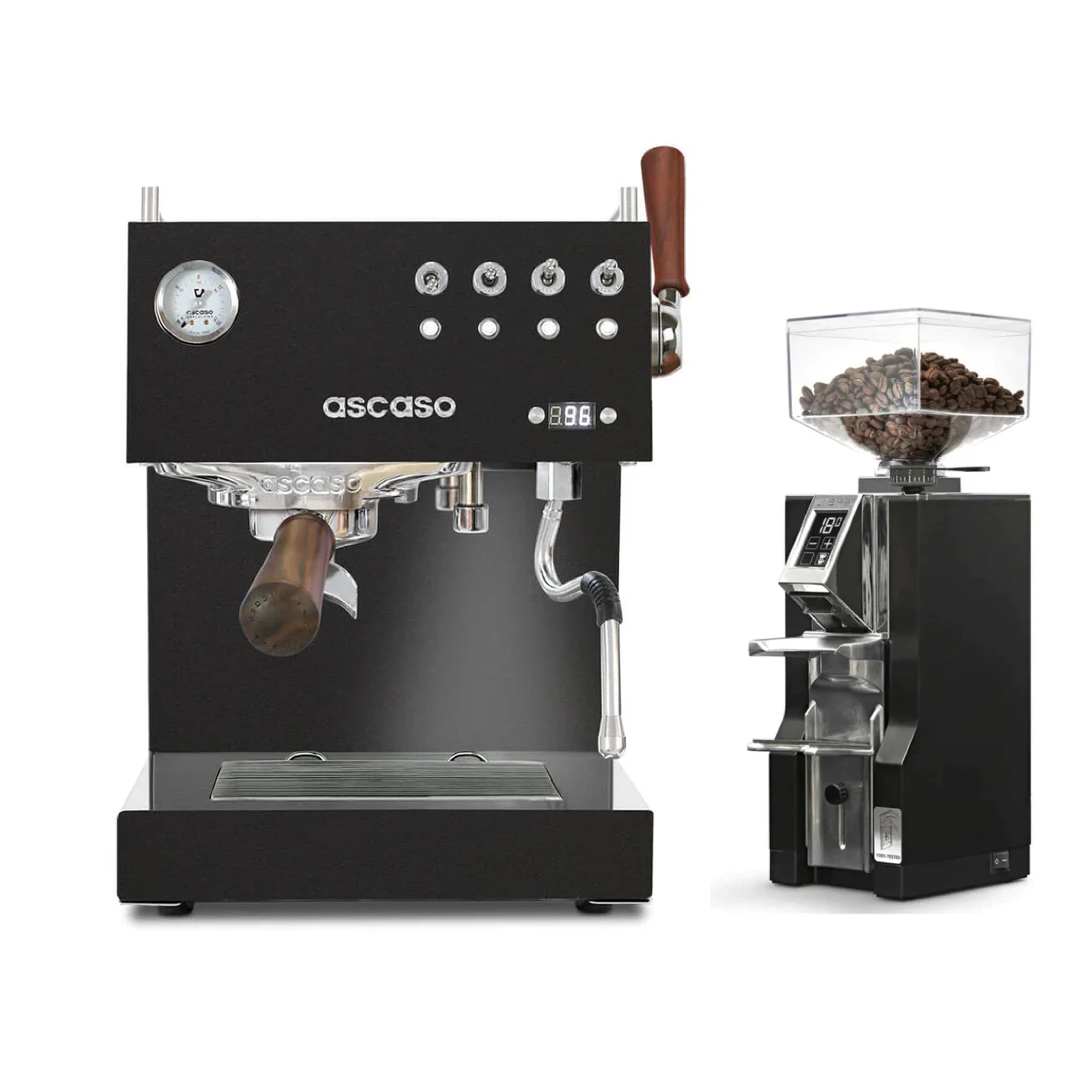 Ascaso Steel Duo Plus Libra Bundle | Seattle Coffee Gear