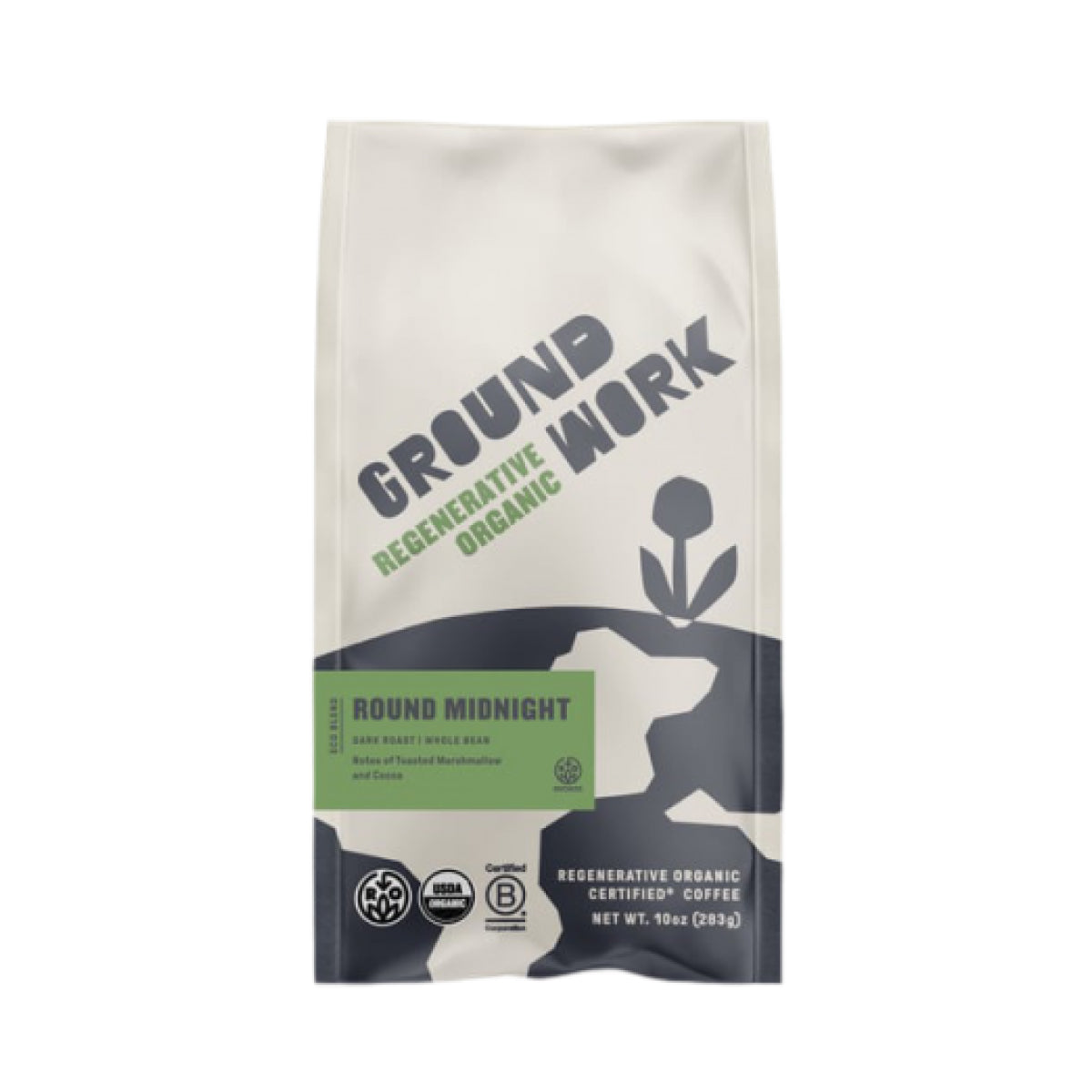 Groundwork Coffee Co. - Round Midnight Regenerative Organic Blend ...